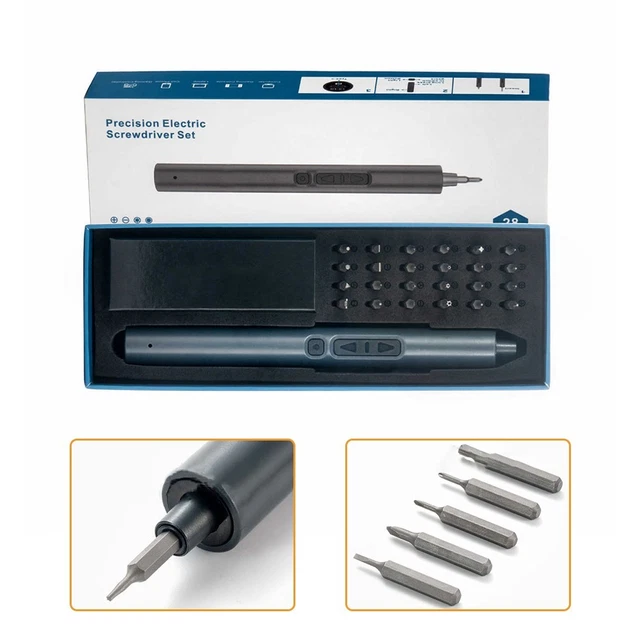 FOR PHONE REPAIR Electric Screwdriver Set Magnetic Motor Screwdriver ...