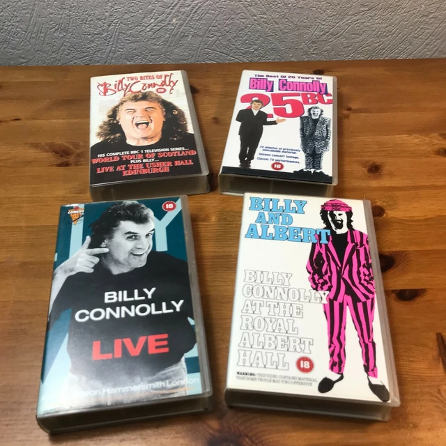 4X BILLY CONNOLLY VHS Tapes Bundle £0.99 - PicClick UK