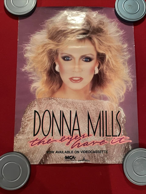 1986 DONNA MILLS The Eyes Have It Knots Landing Original Video Cassette ...