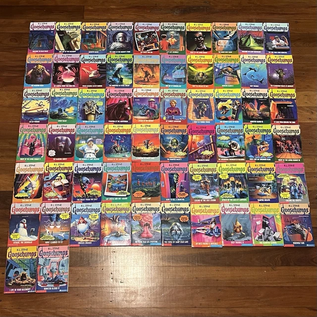 GOOSEBUMPS COMPLETE ORIGINAL Series 1-62 R. L. Stine Vintage 90s ...