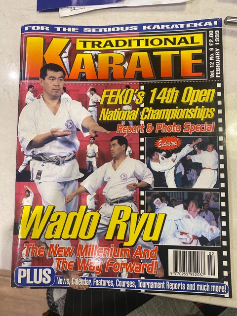 TRADITIONAL KARATE MAGAZINE vol.12 no.6 wado ryu £8.17 - PicClick UK
