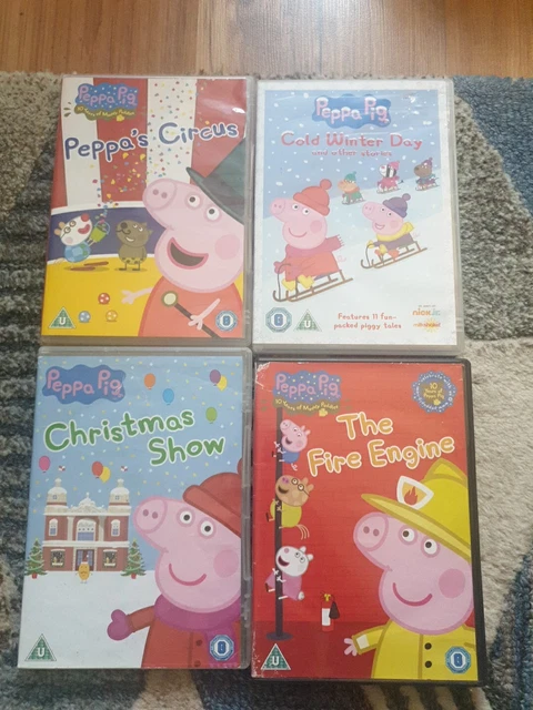 PEPPA PIG DVD Bundle Set of 4 £2.22 - PicClick UK
