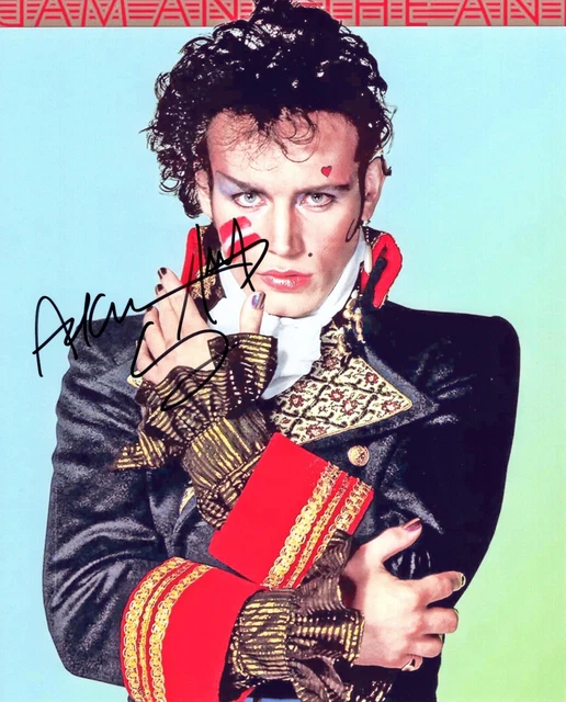 SIGNED PHOTO OF Adam Ant 10"x8" with Certificate of Authenticity £22.00 ...