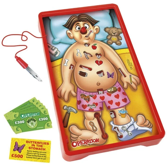 CLASSIC OPERATION GAME Electronic Board Game Indoor Game Gifts £12.00 ...