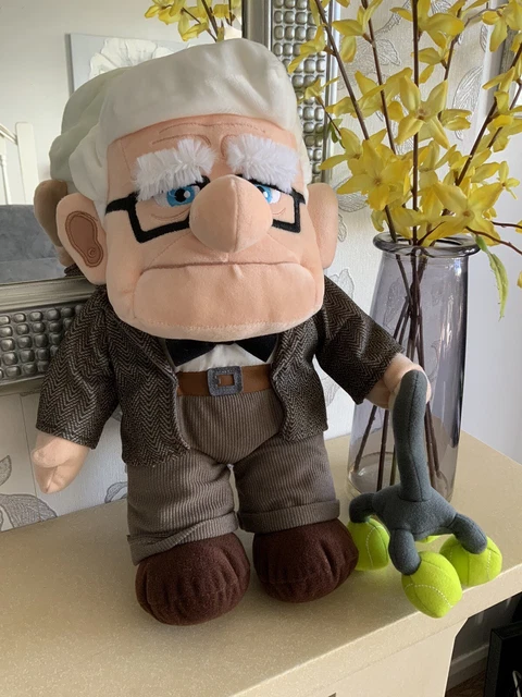 DISNEY STORE PIXAR'S Up Carl Mr Fredrickson Plush Soft Toy 14” Cuddly £ ...