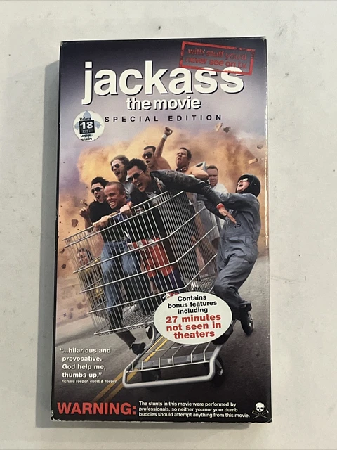 MTV 2002 JACKASS the movie (VHS 2003 USA) english $19.98 - PicClick CA