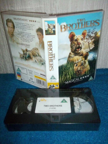 TWO BROTHERS (VHS/SUR, 2004) - GUY PEARCE - TIGER CUBS - NEW & SEALED £ ...
