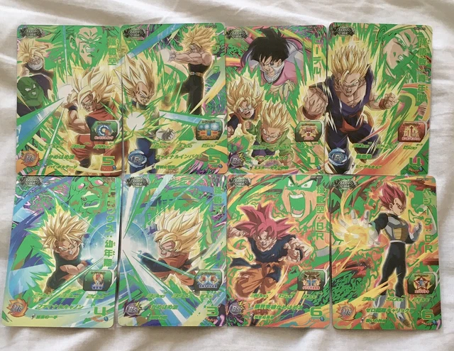 CARTE SUPER DRAGON Ball Heroes UGM7-BCP Full Set 8/8 NM/MINT EUR 30,00 - PicClick FR