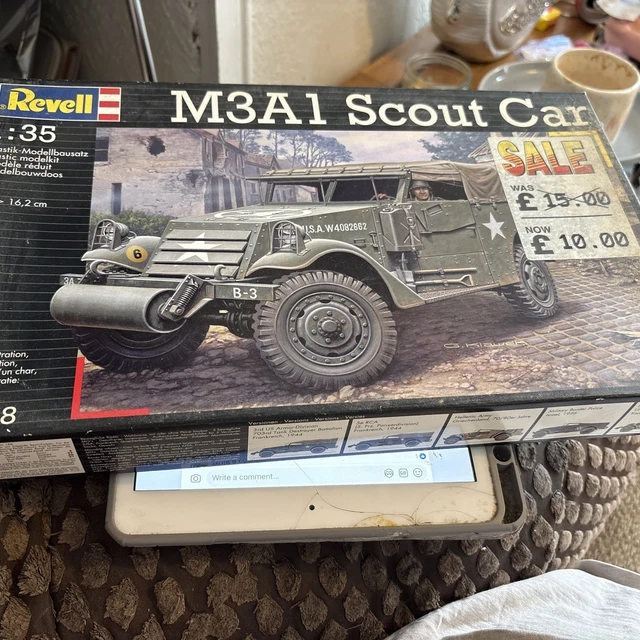 REVELL 03078 1:35 M3A1 Scout Car Model Kit part made £11.12 - PicClick UK