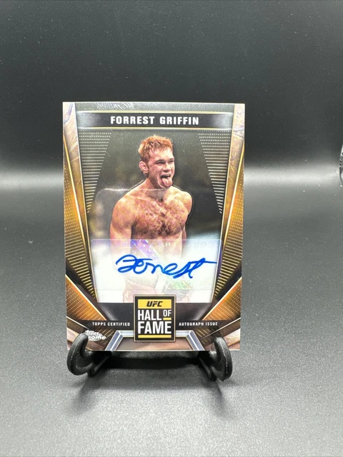 2024 UFC CHROME Forrest Griffin Hall of Fame voiture EUR 21,34 ...