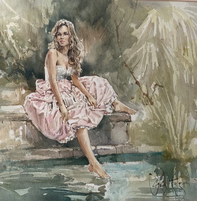 ORIGINAL WATERCOLOUR PAINTING by GORDON KING (1939-2022) £834.52 ...