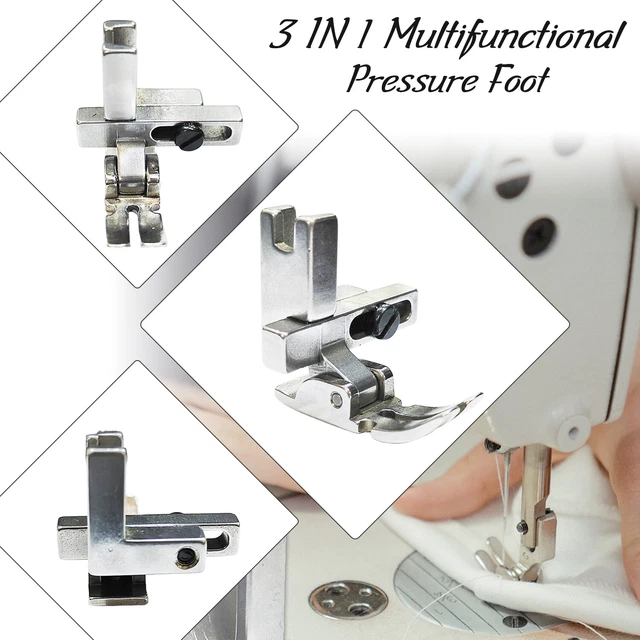 1-3PCS MATELASSAGE MACHINE à Coudre Pied de Biche Couture Simple Aiguille Point EUR 9,53 ...