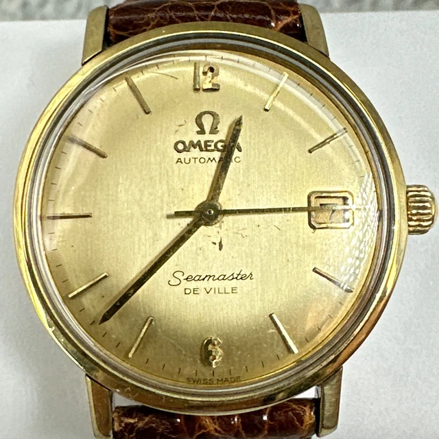 VINTAGE OMEGA SEAMASTER DeVille De Ville Watch Automatic Vintage Unisex ...