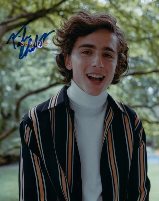 Timothee Chalamet Sign FOR SALE! - PicClick