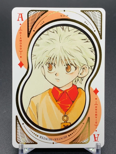 KILLUA ZOLDYCK HUNTER x Hunter Playing Card Trump Togashi Yoshihiro £11 ...