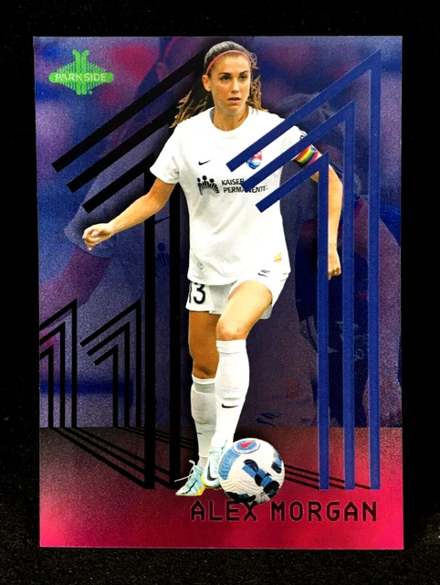 ALEX MORGAN 2023 Parkside NWSL Vol 1 THE BEST XI 11/100 SP #6 USWNT SD ...