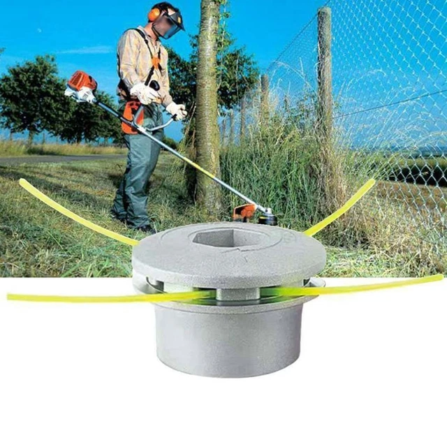 TÊTE DE TONDEUSE en aluminium pratique et facile à installer pour coupe-brosse EUR 23,19 ...