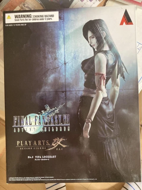 SQUARE ENIX PLAY Arts Kai No.5 Tifa Lockhart Final Fantasy VII Figura ...