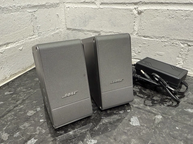 BOSE COMPUTER MUSICMONITOR Computer Speakers Desktop PC Laptop Tested ...