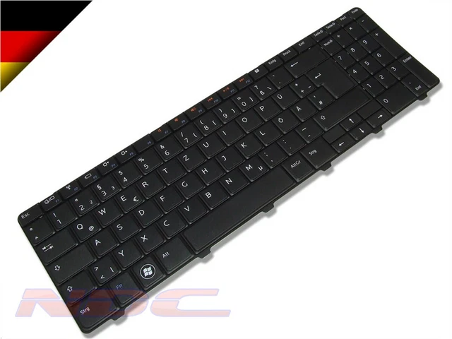 NEW GENUINE DELL Inspiron 15/15R-M5010/N5010 GERMAN Laptop Keyboard ...