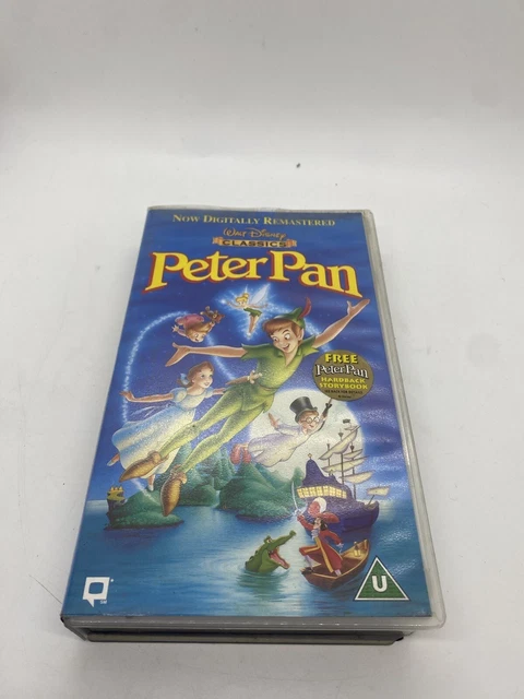 CLASSIC DISNEY VHS Peter Pan 2001 Original Video Tape Excellent Condition £4.99 - PicClick UK