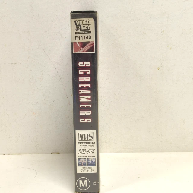 SCREAMERS (1996) - Big Box Ex Rental - VHS Tape $35.50 - PicClick AU