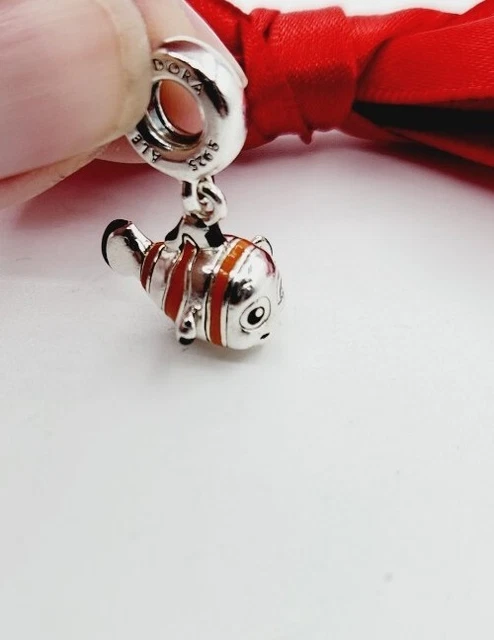 GENUINE PANDORA DISNEY Pixar Finding Nemo Dangle FISH Charm 798847C01 ...