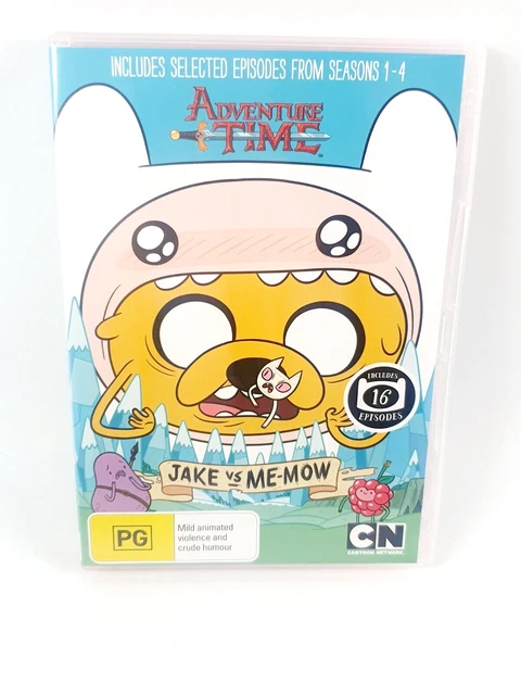 ADVENTURETIME JAKE VS Me-Mow DVD Cartoon Network EUR 9,03 - PicClick IT