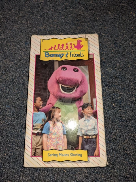 BARNEY AND FRIENDS Caring Means Sharing VHS EUR 6,48 - PicClick IT
