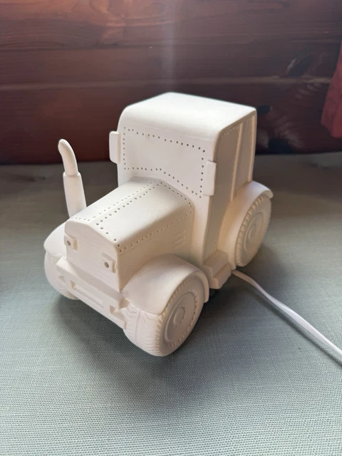 CERAMIC TRACTOR NIGHT Light £10.80 - PicClick UK