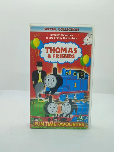 THOMAS & FRIENDS Fun Time Favourites On VHS Video Cassette Tape £12.99 ...