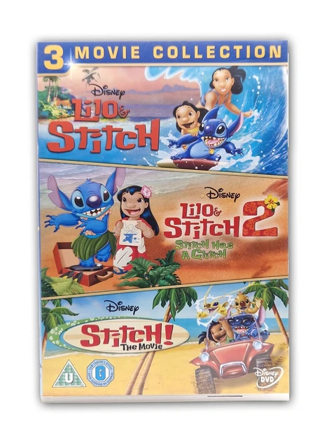 LILO & STITCH / Lilo & Stitch 2 / Stitch the Movie - DVD - Free ...
