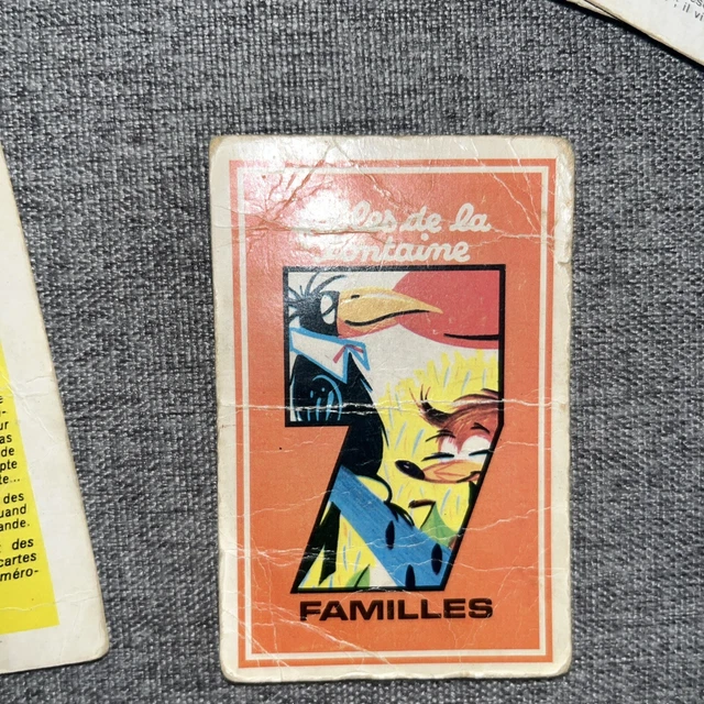 ANCIEN JEU DES 7 familles des Fables de La Fontaine EUR 6,00 - PicClick FR