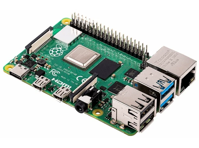 RASPBERRY PI 4 Model B (ARM Cortex A72, 1,50 GHz, 4 GB RAM) mini PC ...