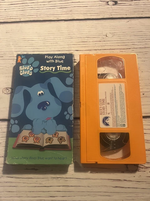 BLUES CLUES - Story Time (VHS, 1998) Nickelodeon Tested £10.88 ...