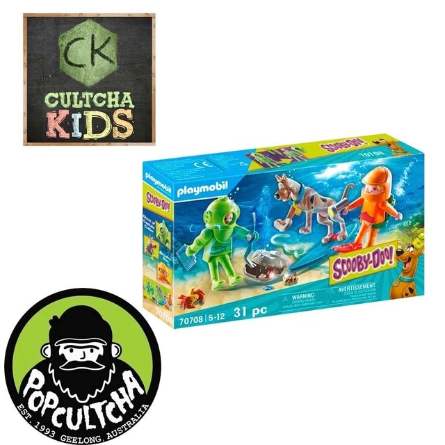 SCOOBY-DOO - GHOST of Captain Cutler “Ghost Diver” Playmobil Playset ...