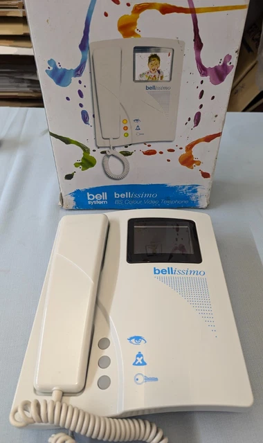 BELL SYSTEM BELLISSIMO BS Video Intercom Monitor Door Entry Video Phone ...