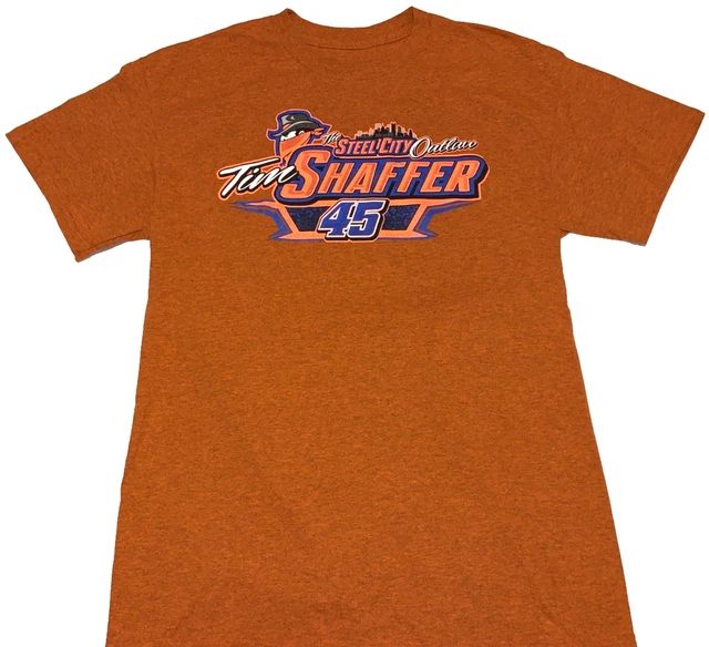 RARE! VINTAGE TIM Shaffer The Steel City Outlaw Aliquippa PA T-Shirt ...