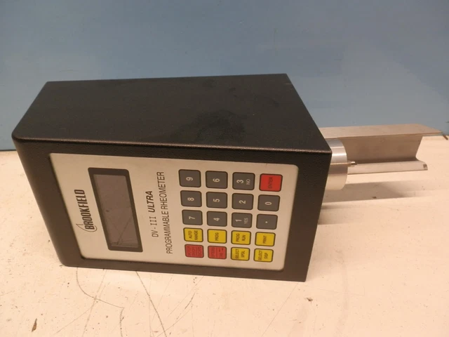 BROOKFIELD DV - III Ultra Programmable Rheometer LVDV-III U EUR 1.499 ...