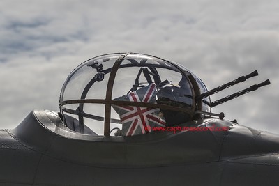 RAF BBMF AVRO Lancaster Gun Turret A4 photograph print £10.00 - PicClick UK
