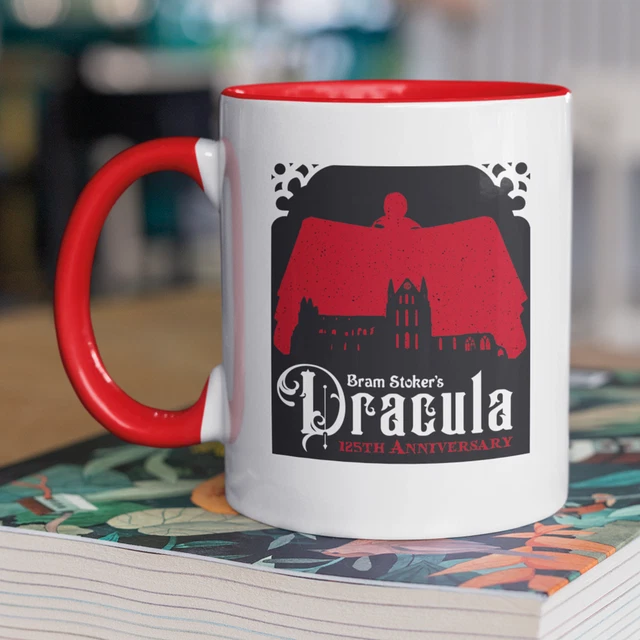 SILHOUETTE DRACULA MUG Coffee Cup - Bram Stoker 125th Anniversary ...