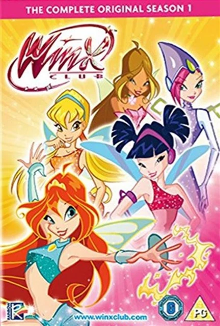 WINX CLUB COMPLETE Season 1 Kids Childrens DVD Boxset 5 Disc Box Set £ ...