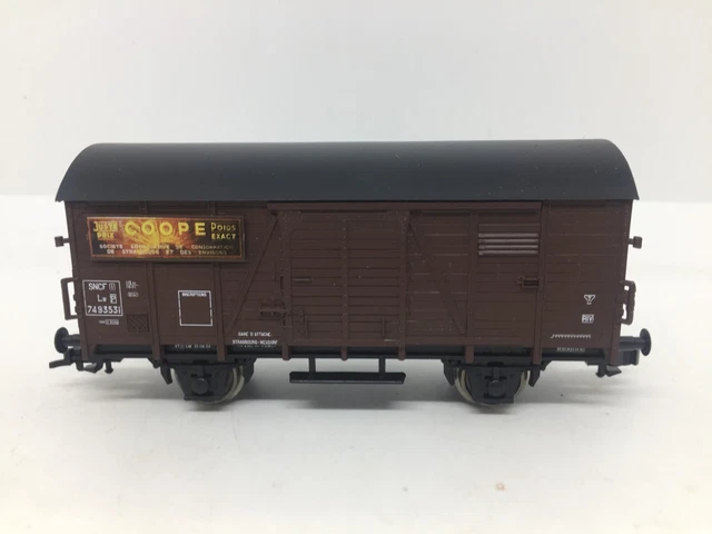 PIKO HO 72001 wagon couvert " COOPE" SNCF EUR 30,00 - PicClick FR