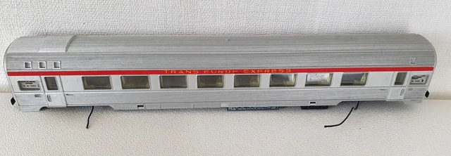 JOUEF VOITURE WAGON Inox Trans Europ Express Sncf Pour Pieces Detachees ...