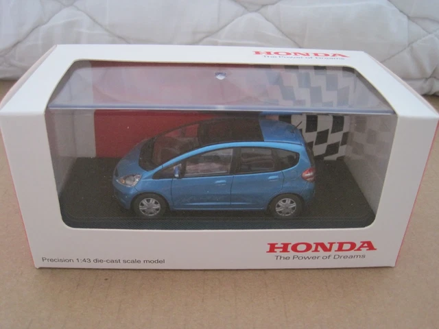 HONDA JAZZ/FIT IN BLUE 1/43 DEALER MODEL CAR £109.88 - PicClick UK
