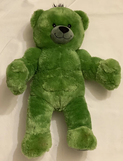 BUILD A BEAR Marvel Avenger Incredible Hulk Green Bear Plush Stuffed ...
