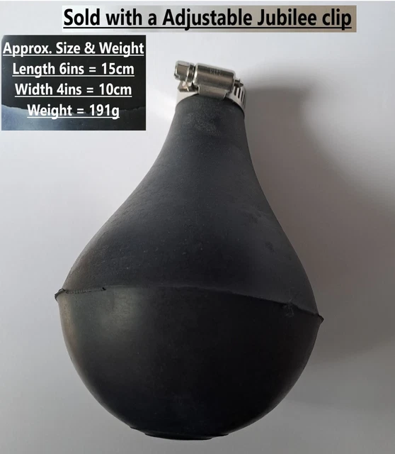 RUBBER BLACK HORN Bulb Replacement for Vintage Car Taxi Truck £17.50 ...
