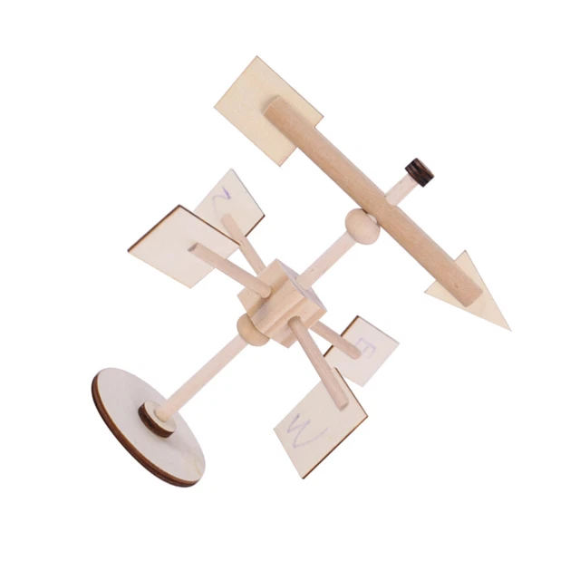 DIY WIND VANE Kit Assembly Model Toy Early Educational Manual Child £6. ...