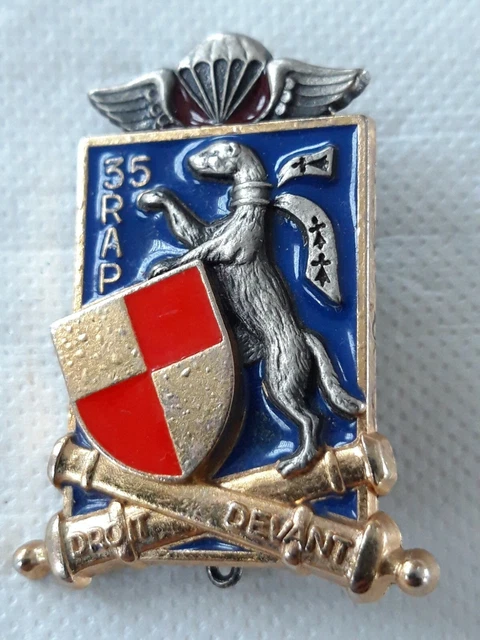 INSIGNE MILITAIRE 35°RAP régiment d'artillerie Parachutiste Delsart EUR ...