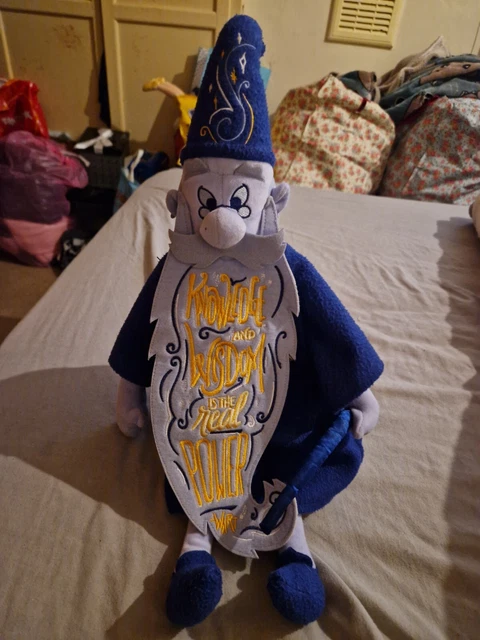 MERLIN THE WIZARD Sword In The Stone Disney Wisdom Series 9 Of 12 Plush ...